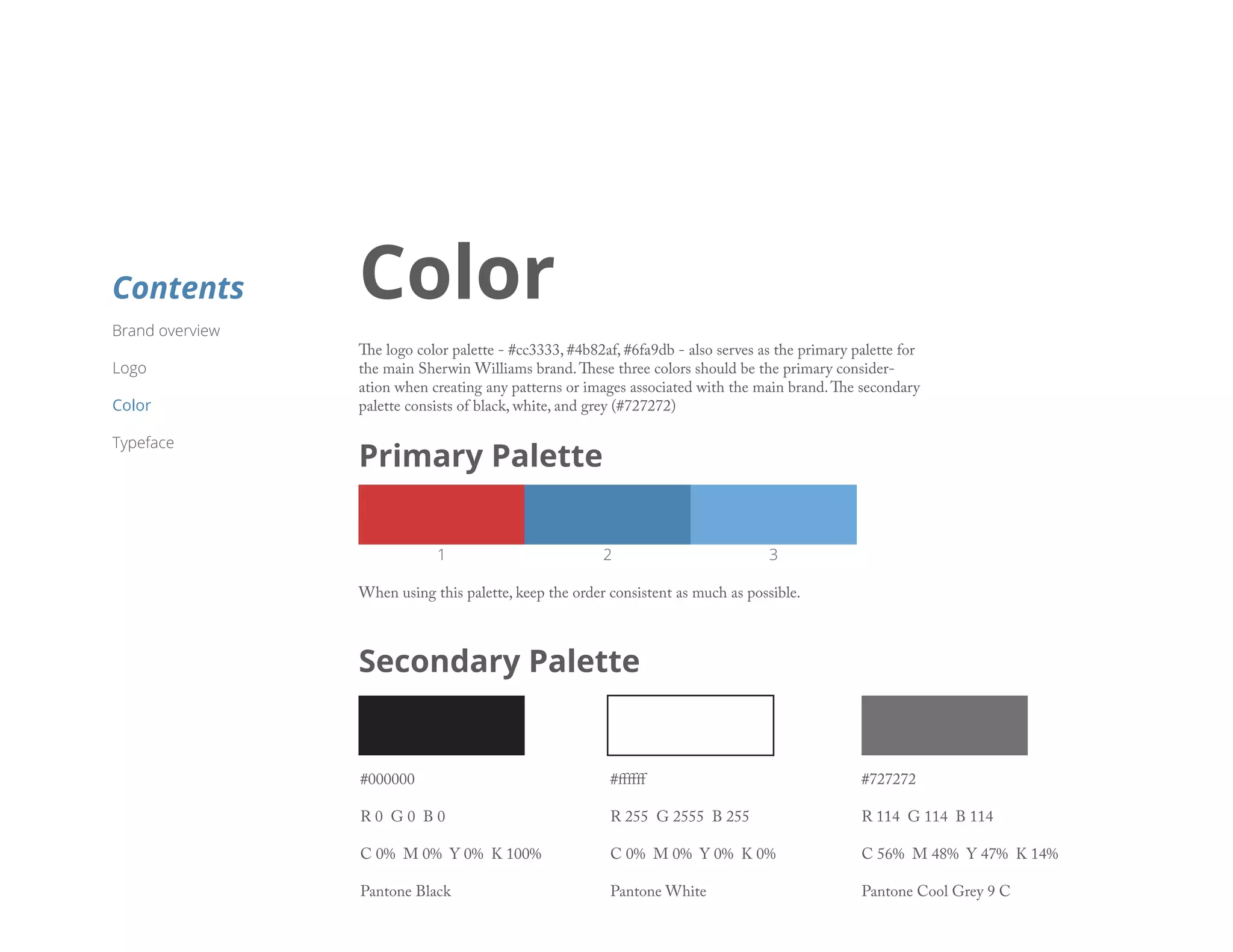 Sherwin Williams brand identity guidelines | PDF