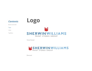 Sherwin Williams brand identity guidelines | PDF