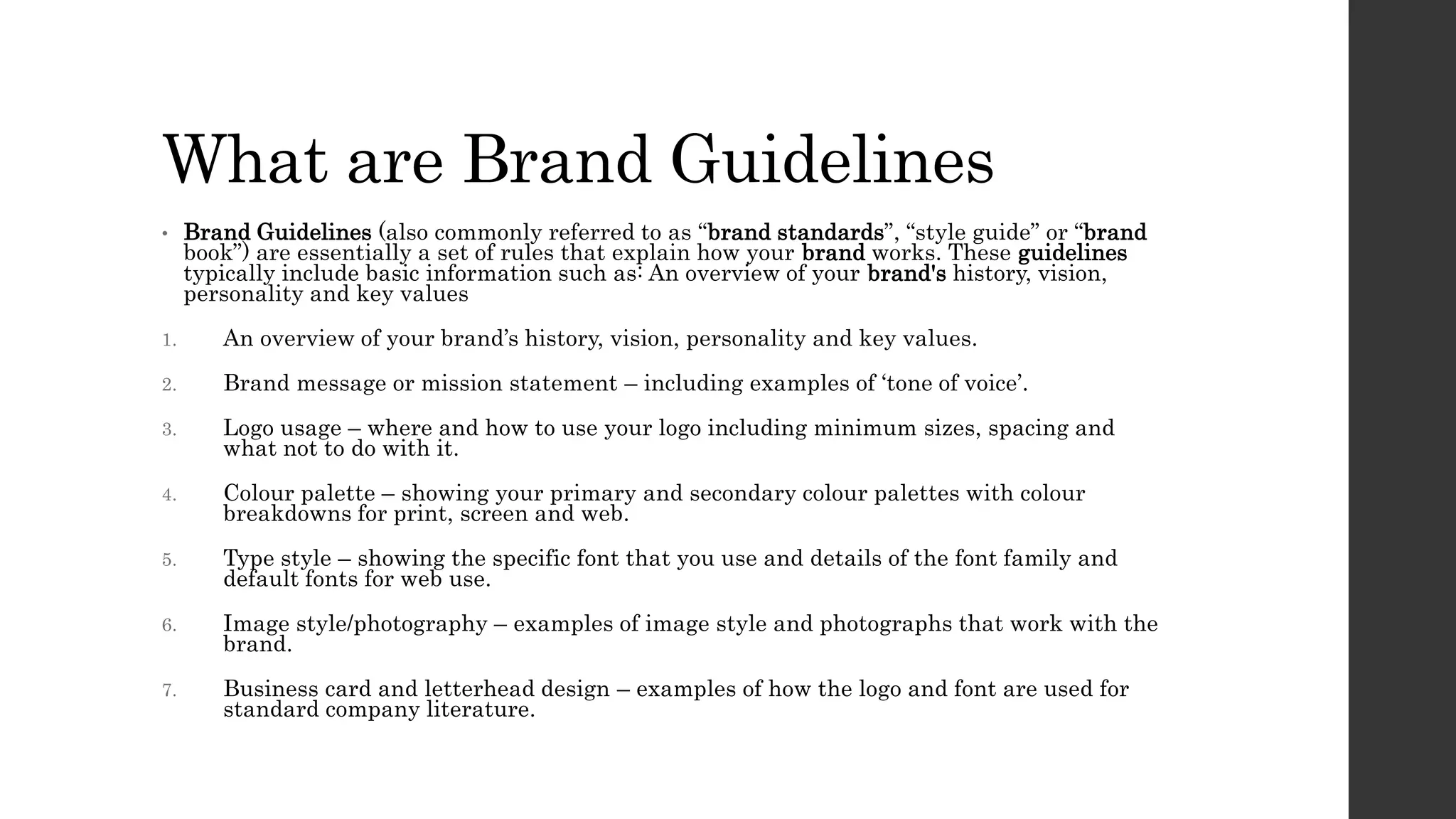 Brand Guidelines | PPTX | Business | Business and Finance