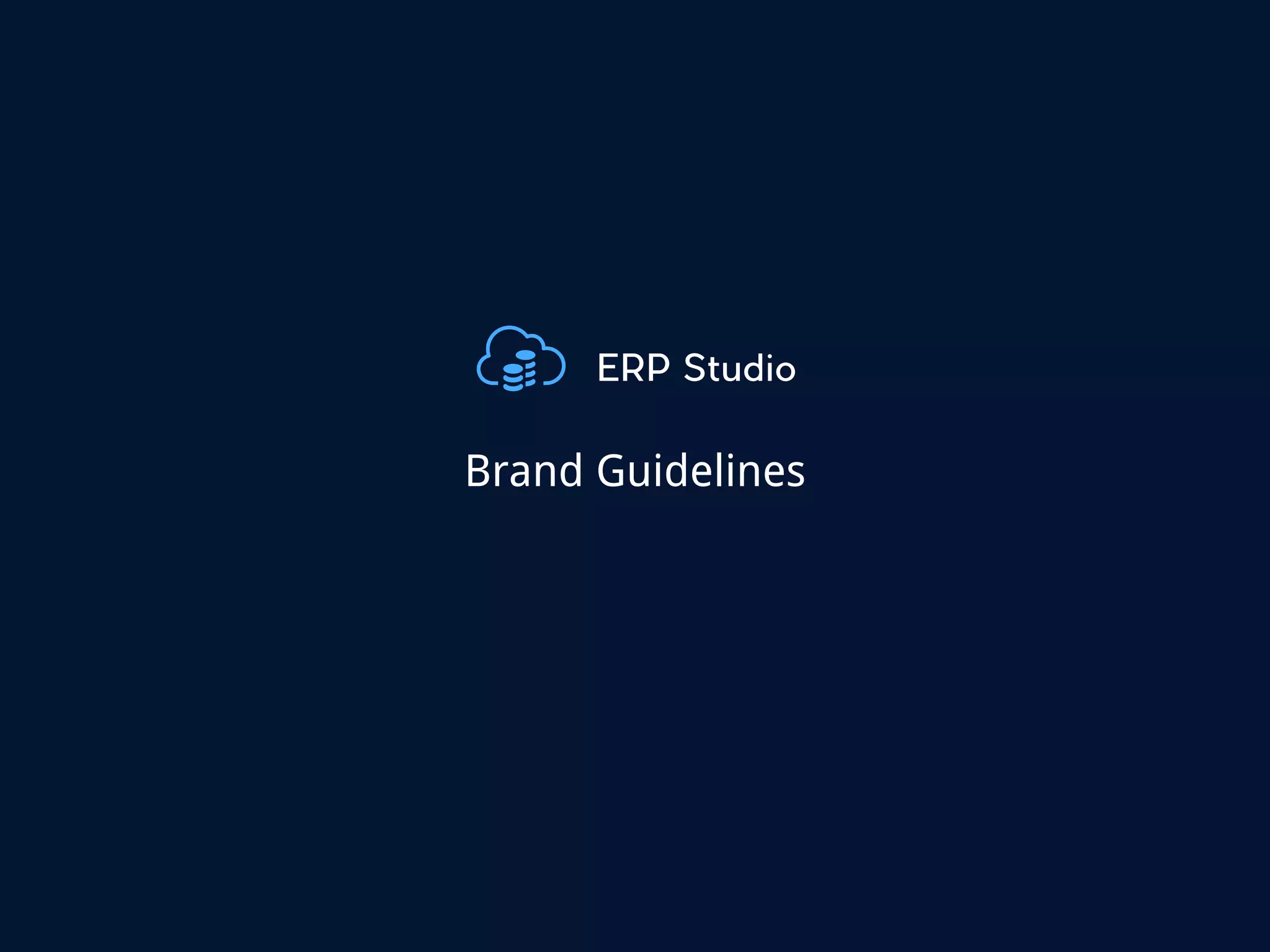 Brand guidelines - ERP Studio | PDF