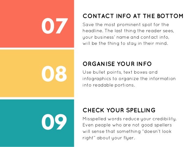 10 Tips to Write Flyer That Sells