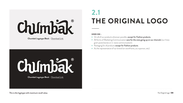 Chumbak Brand Guidelines | PDF