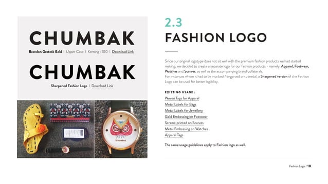 Chumbak Brand Guidelines | PDF