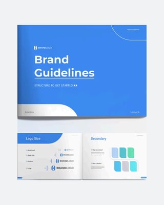 Brand Guidelines Identity Template | Graphypix | PDF