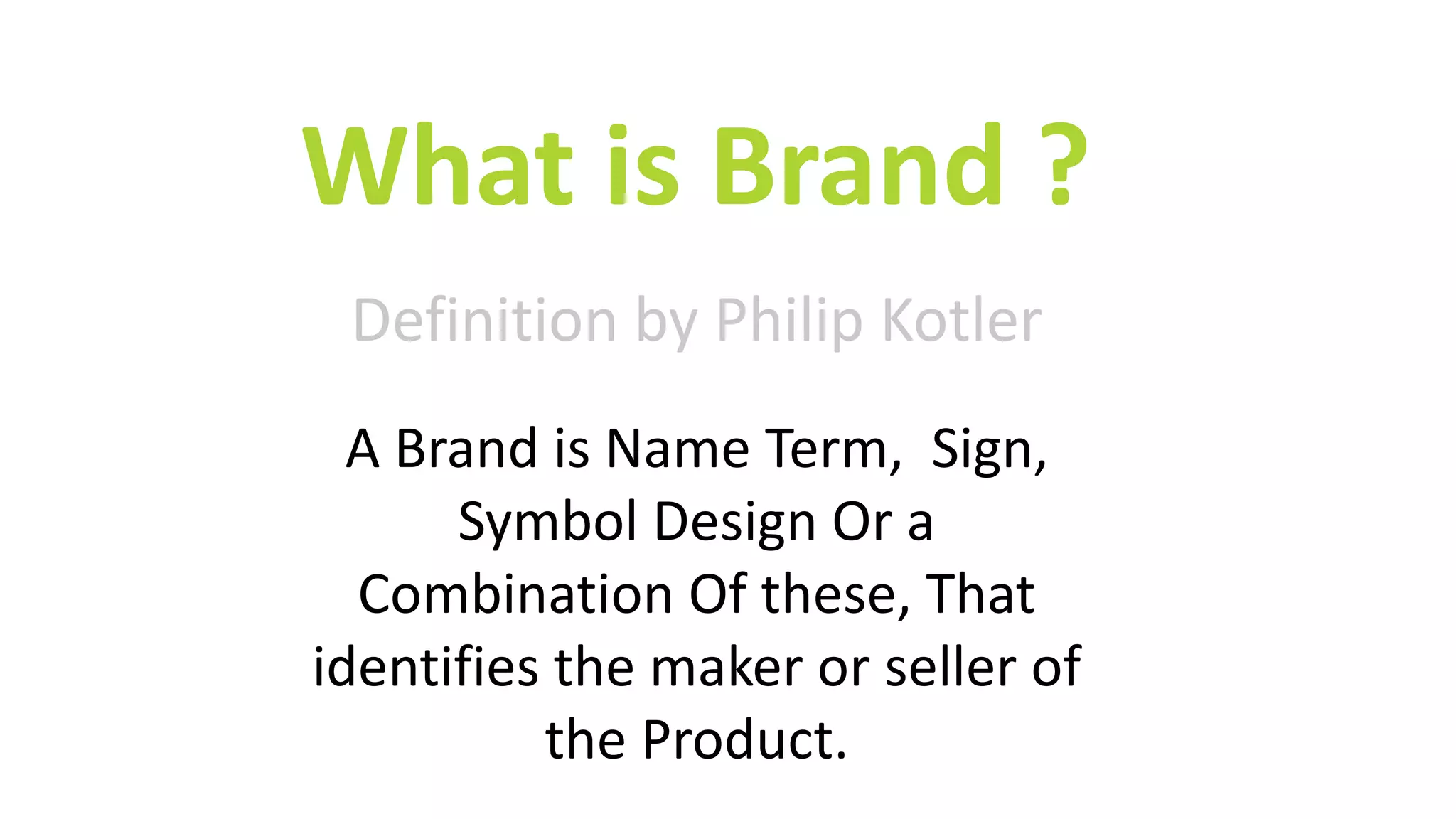 Brand identity levels | PPTX