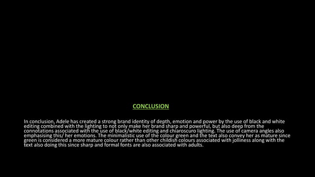 Brand identity of adele (21 album) | PPTX