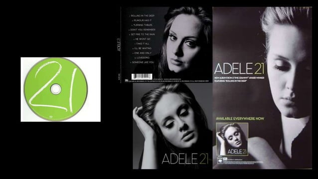 Brand identity of adele (21 album) | PPTX