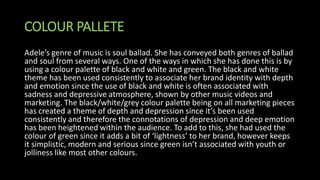 Brand identity of adele (21 album) | PPTX