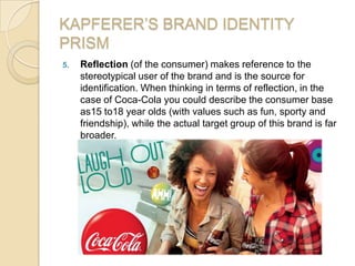Kapferer Brand identity Prism | PPTX