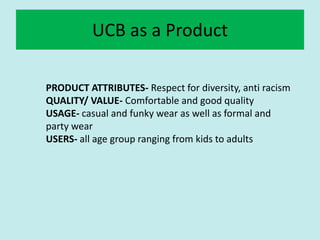 Brand identity prism for ucb & gas | PPTX