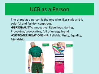 Brand identity prism for ucb & gas | PPTX