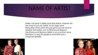 Brand Image - Adele | PPTX