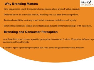 The Power of Branding | PPT