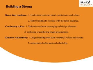 The Power of Branding | PPT