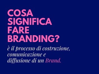 Branding e Brand Identity | PPT