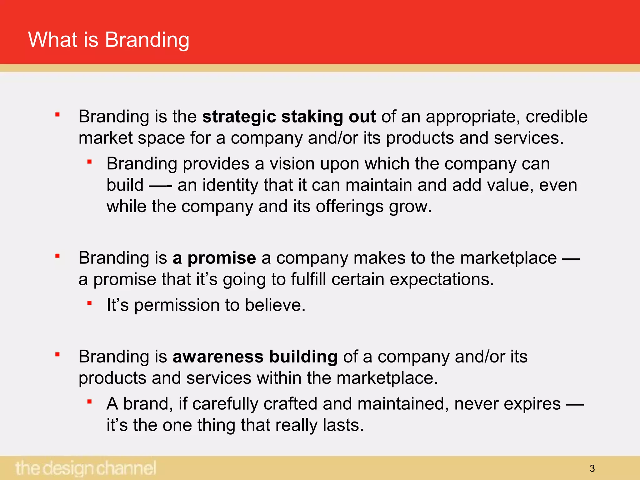 Branding and identity an overview lecture | PPT