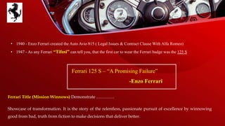 FERRARI (BRANDING) | PPTX