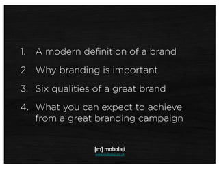 Branding 101: Starting with the Basics | PDF
