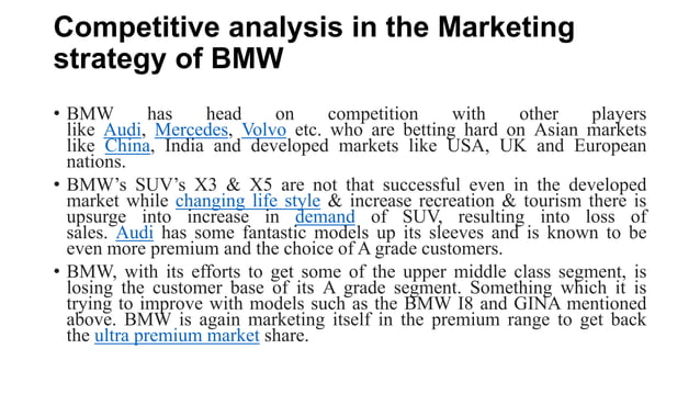 Branding bmw ppt | PPTX | Automotive Industry | Industries
