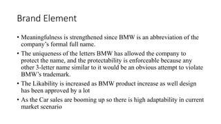 Branding bmw ppt | PPTX