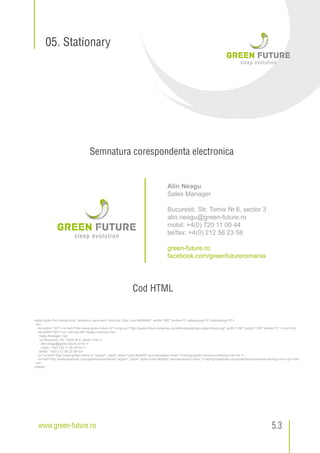 Branding » Brand Identity. Manual identitate Green Future. Rebranding ...