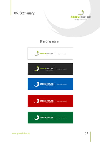 Branding » Brand Identity. Manual identitate Green Future. Rebranding ...