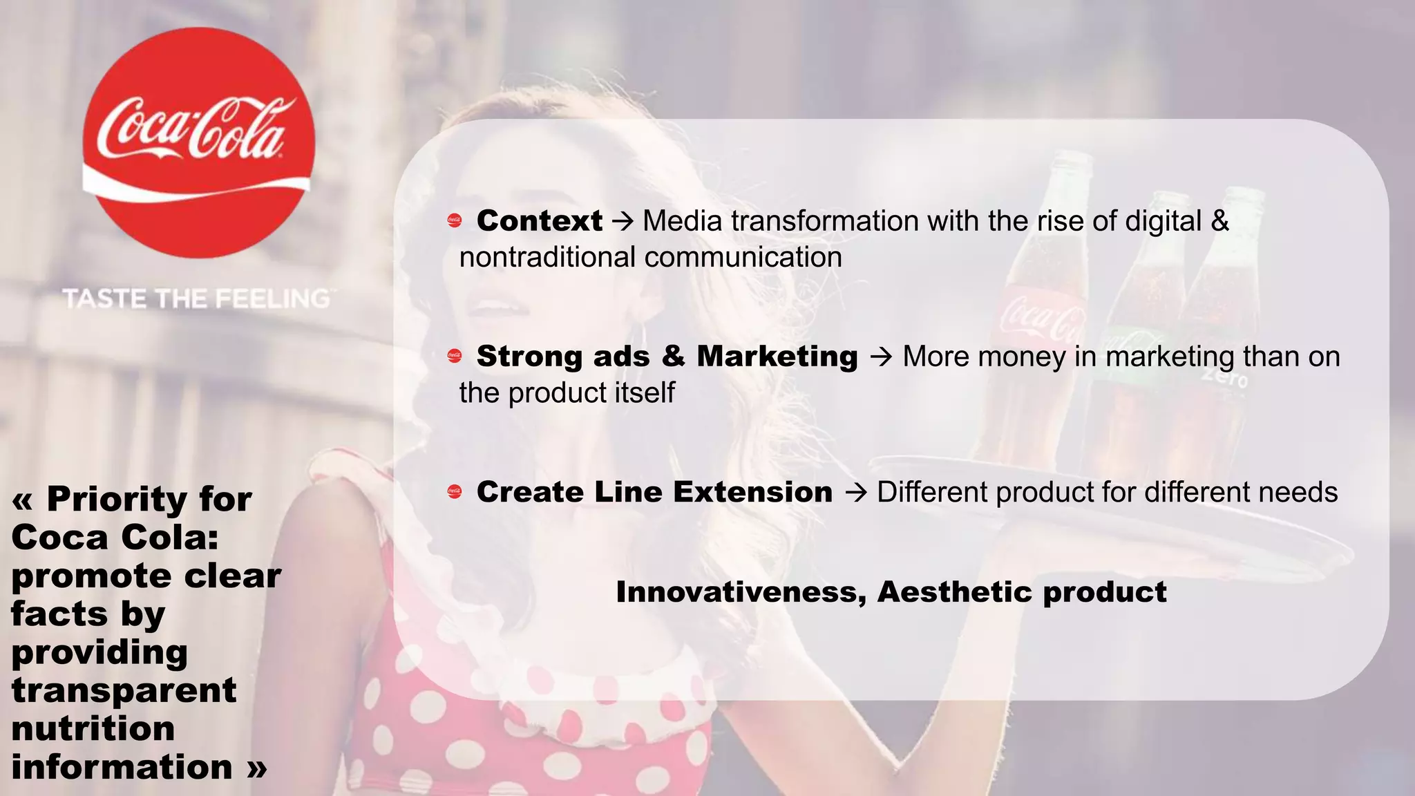 Branding Brief on Coca Cola and New Coke | PPTX | Advertising Industry ...