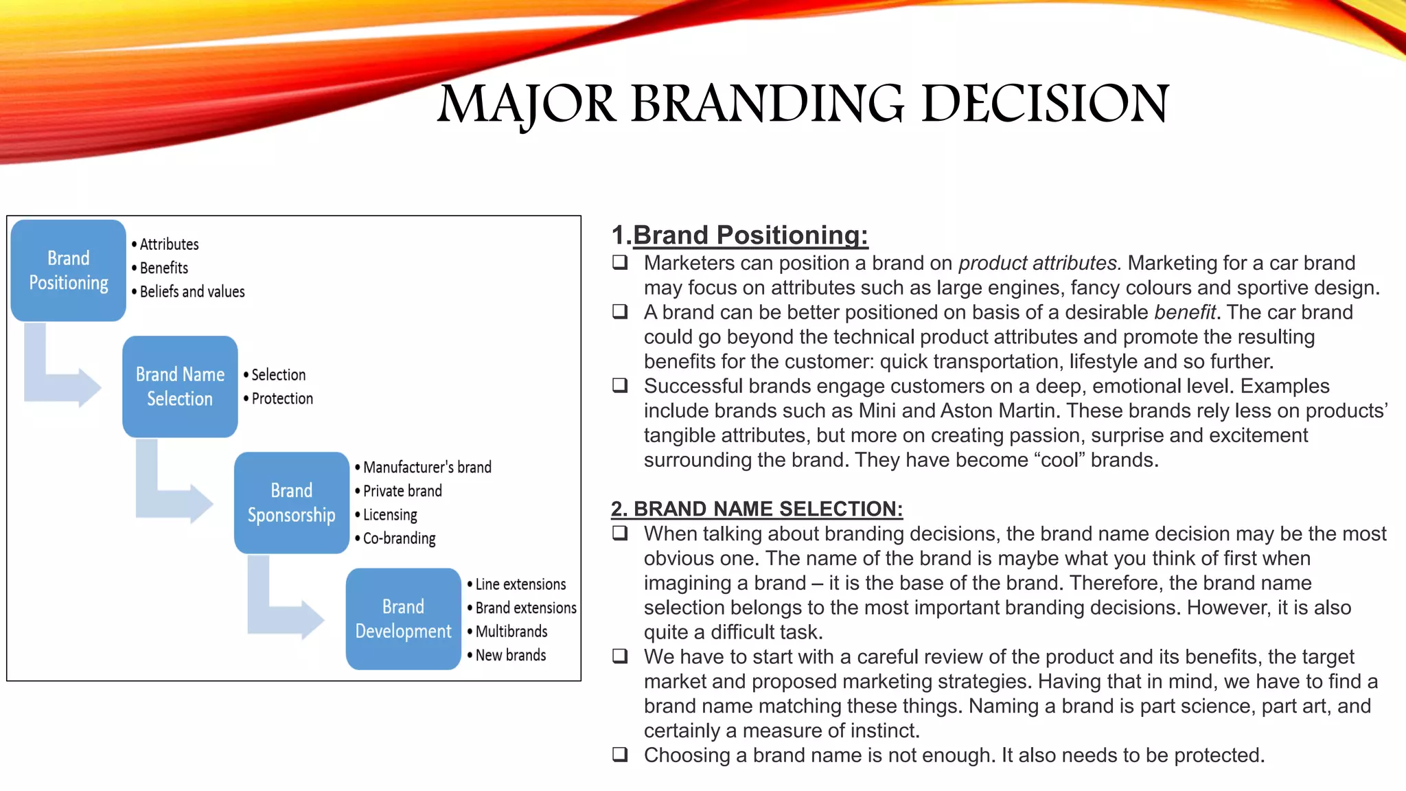 Branding decisions | PPTX