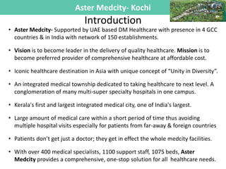 Branding for Aster Medcity- A Branding Case | PPTX