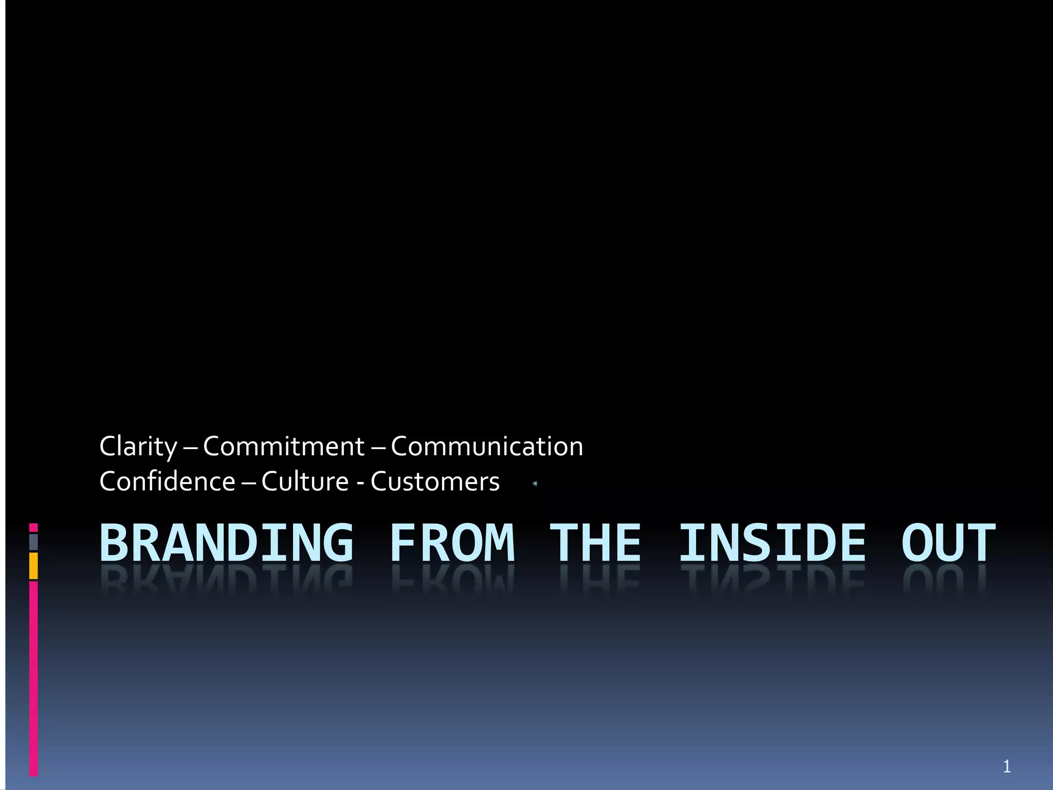 Branding From The Inside Out | PPT
