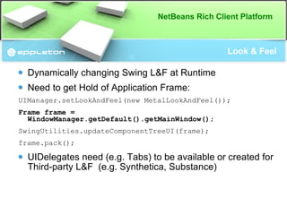 Branding & Internationalization with the NetBeans Platform | PPT