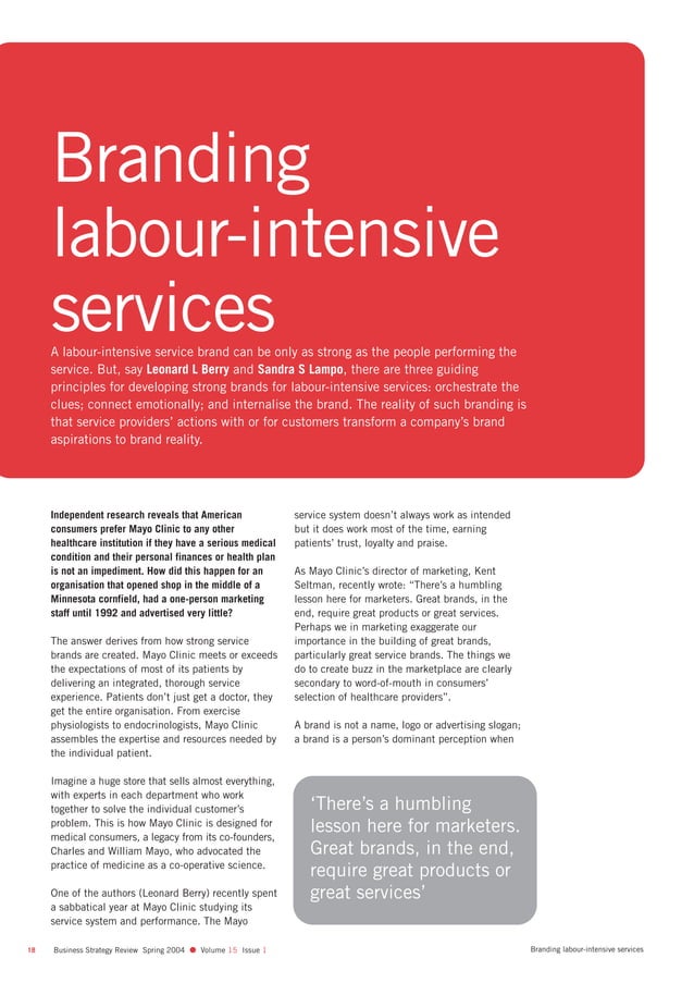 Branding labour intensive_services | PDF