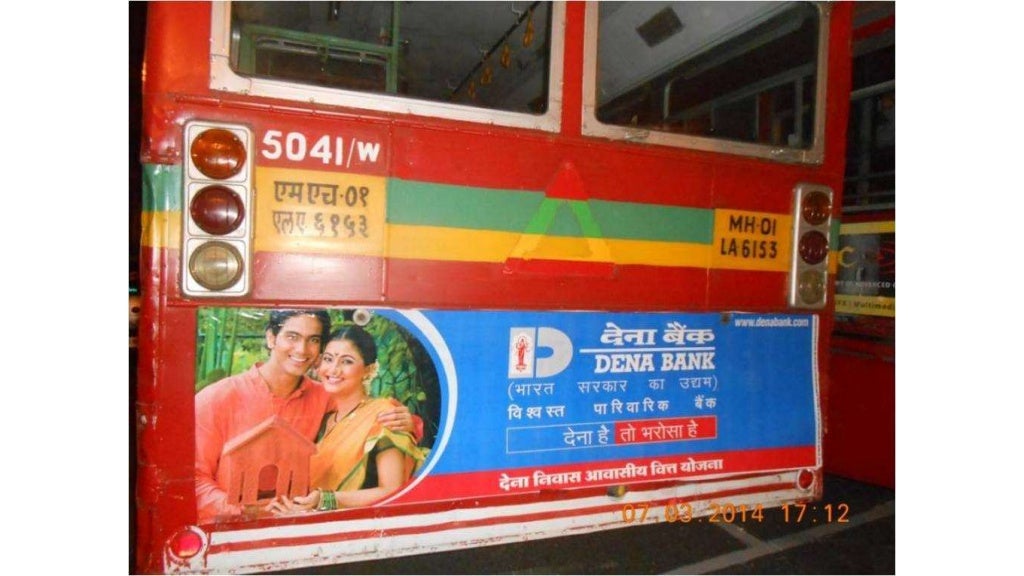Mumbai Best Buses Branding - Bus Advertising in India