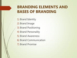 Branding of Basmati Rice | PPTX