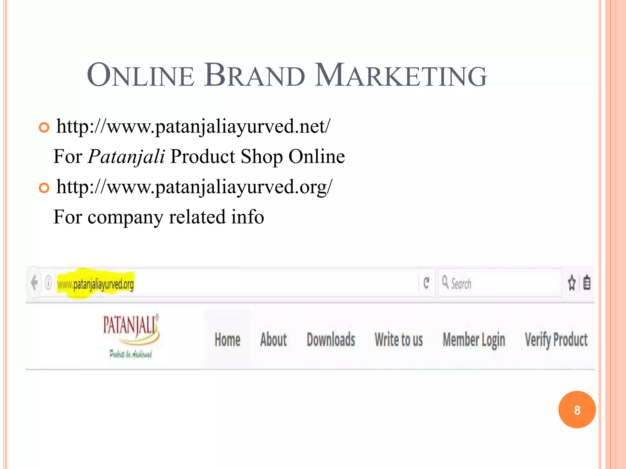 Branding of patanjali | PPTX