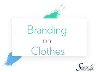 Branding on Clothes | PDF