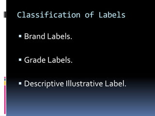 Branding packaging and labeling | PPTX