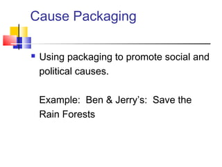 Branding & packaging chapter 31 | PPT