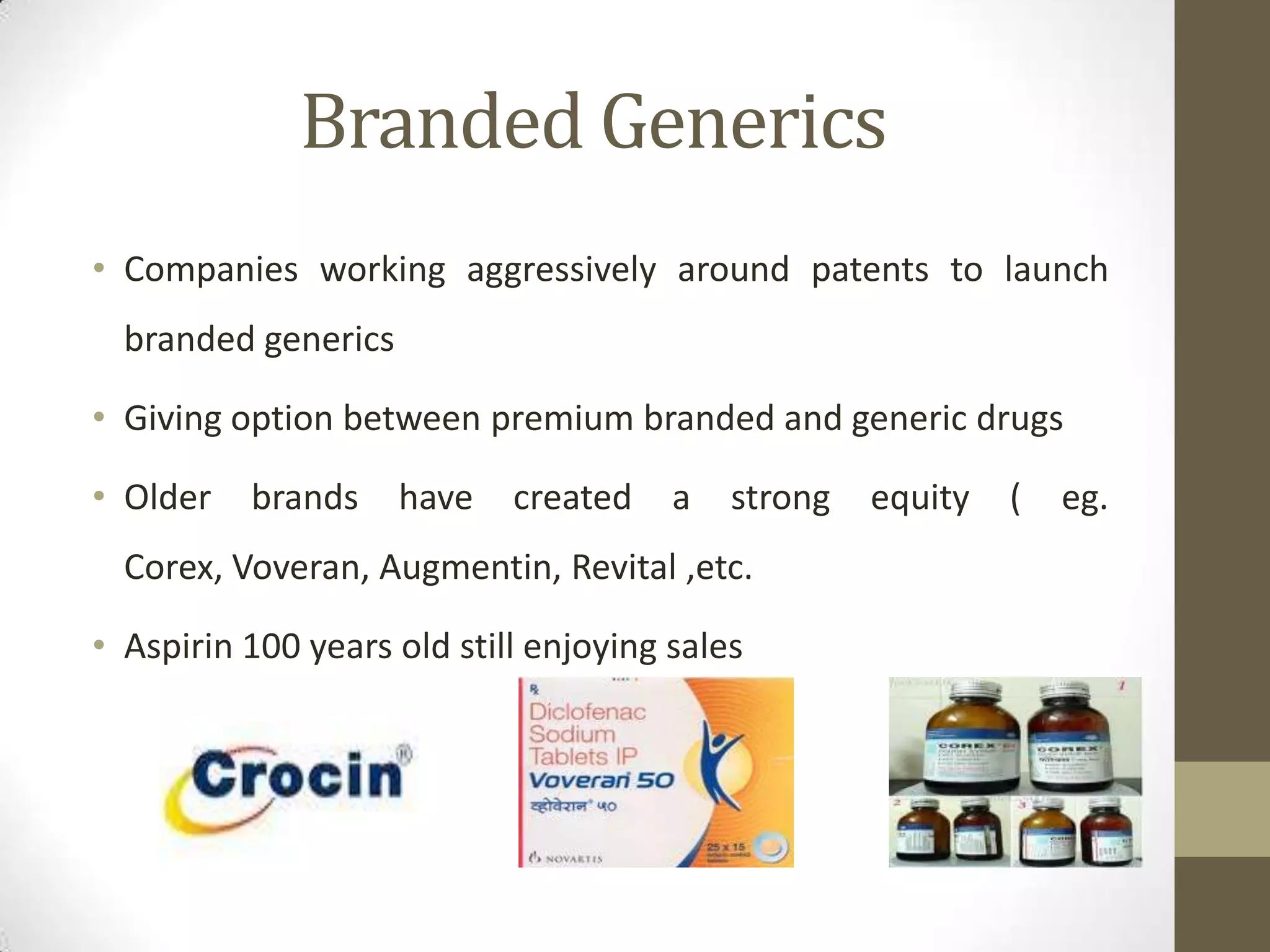 Branding significance for pharmaceuticals | PPT