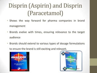 Branding significance for pharmaceuticals | PPT