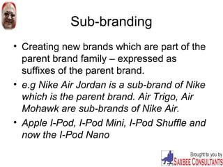 Branding strategies | PPT