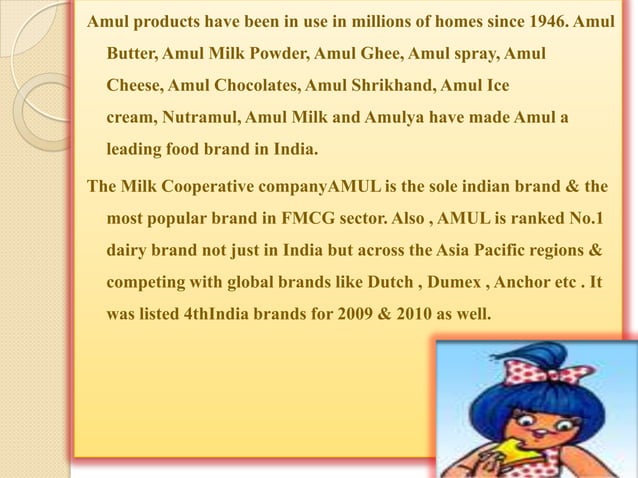 Branding strategies of amul | PPT
