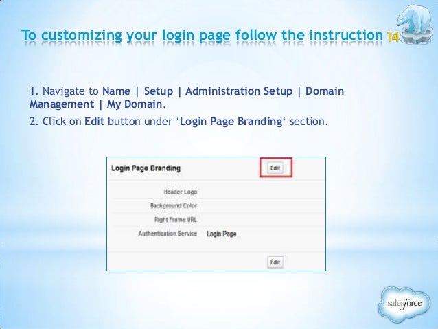 Branding Your Salesforce Login Page