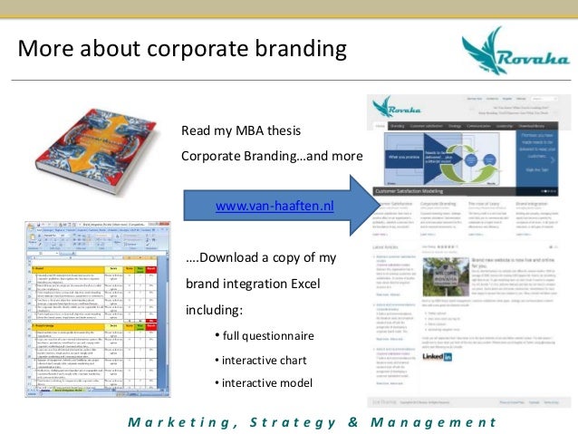 Brand integration by Ronald van Haaften