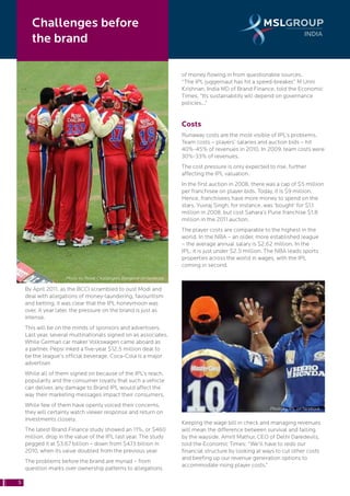 Brand IPL: Still A Smash Hit? | PDF