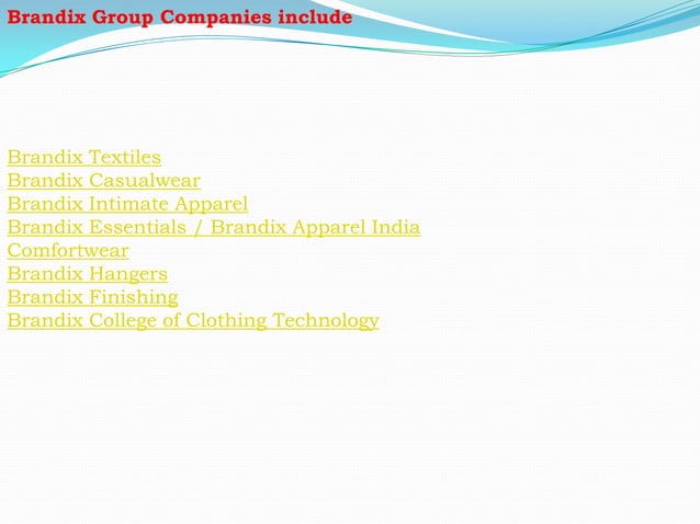 Brandix | PPTX | Women\'s Clothing | Women\'s Fashion