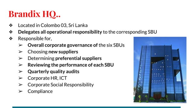 Brandix Lanka - Analysis of Supply Chain Management | PDF | Logistics ...