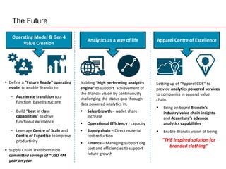 Brandix Shared Services Journey | PDF