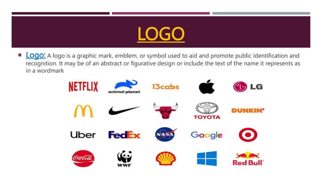 Brand logo and tagline.pptx a ppt on brand logo and tagline market ...