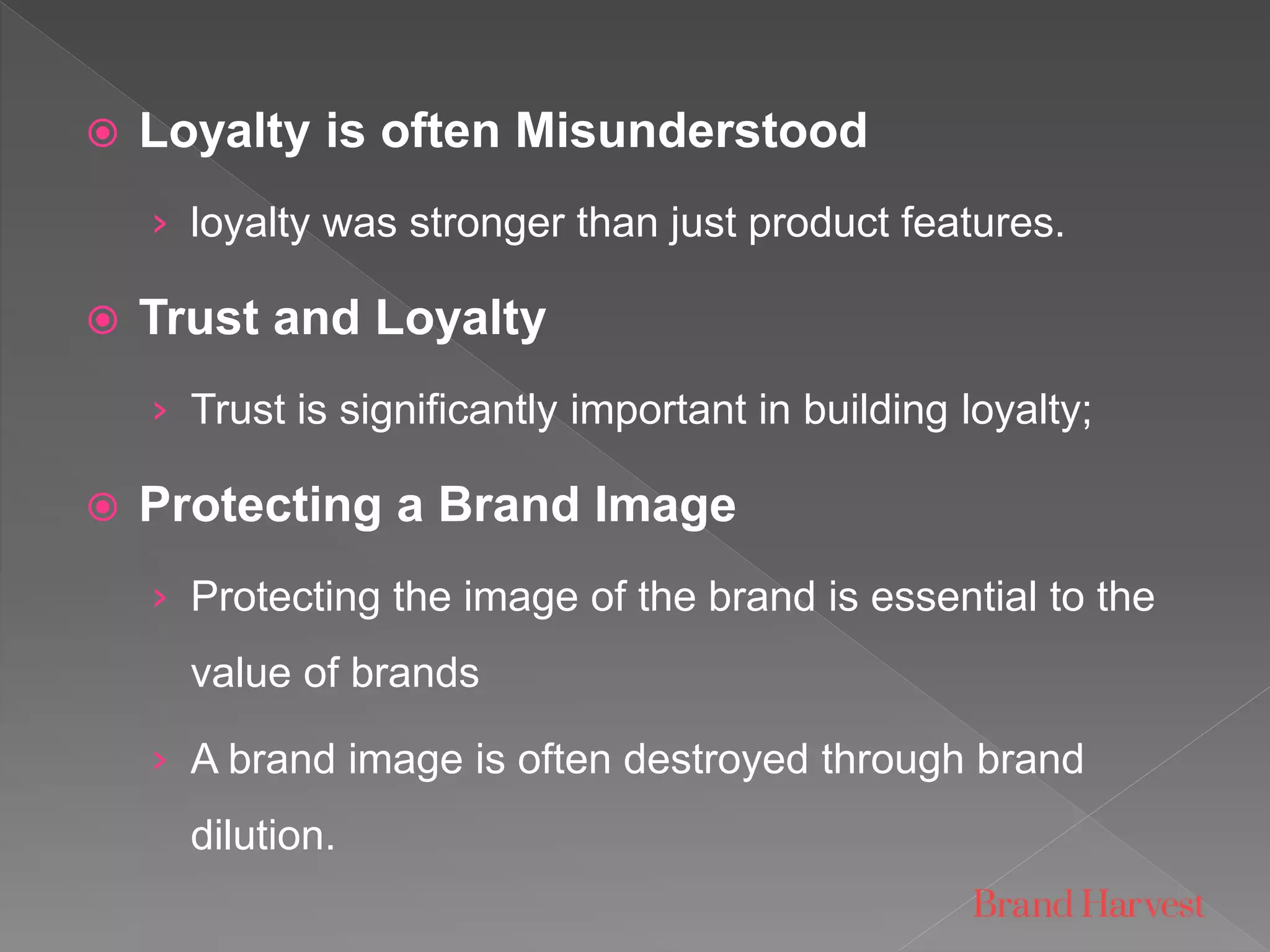 What is Brand Loyalty | PPTX